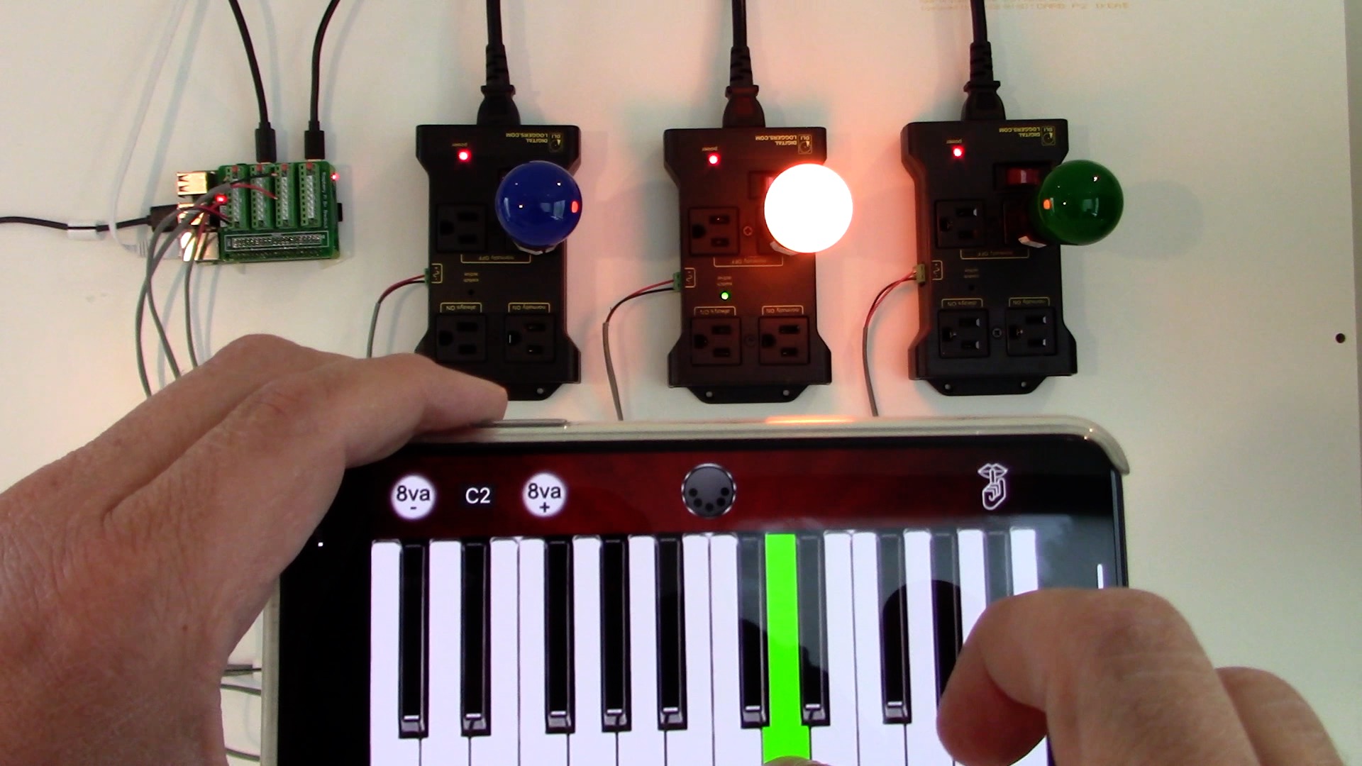 MIDI to GPIO for 120 VAC Control – McLaren Labs2