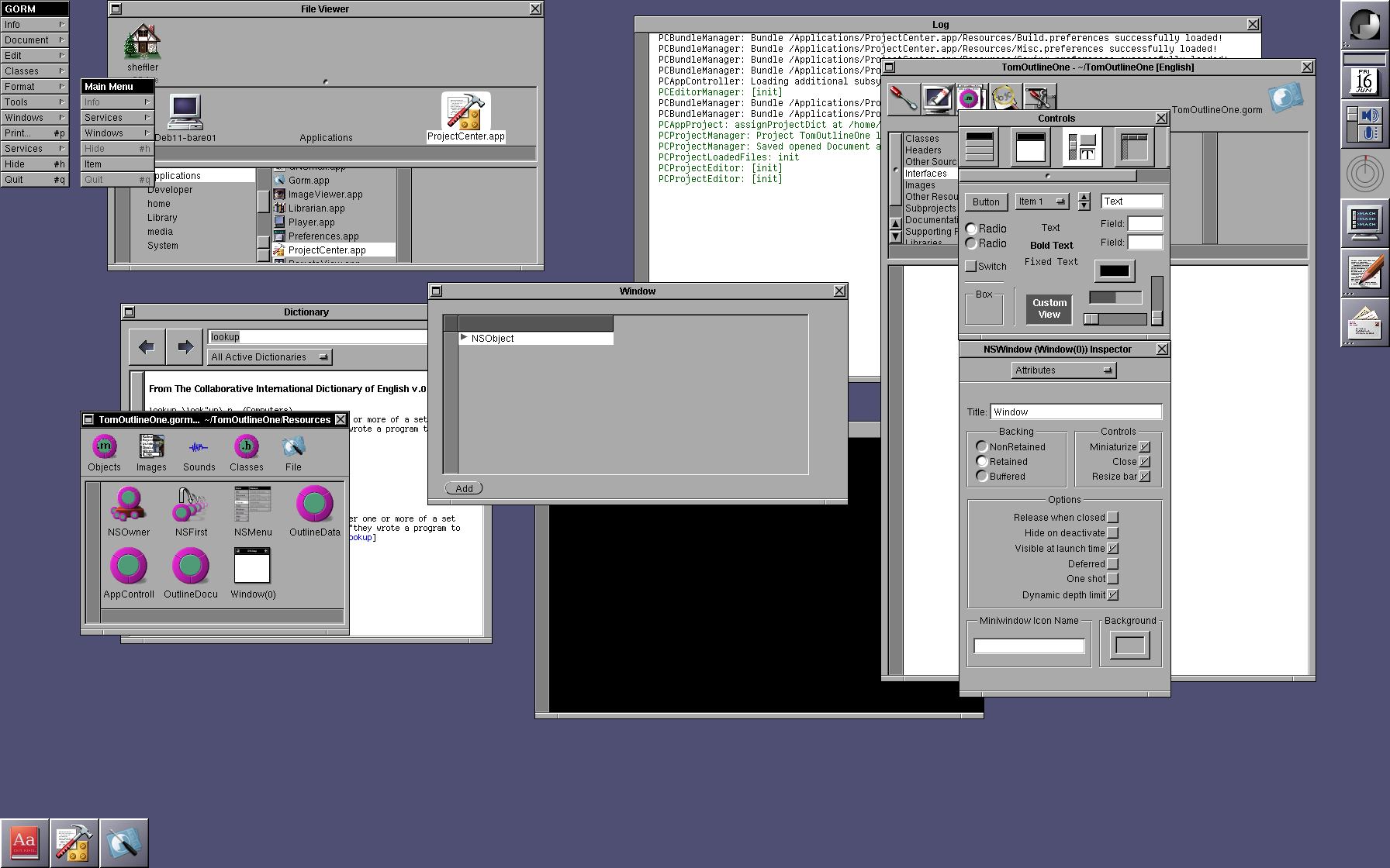 GNUstep Desktop – a refreshed look at NeXT/OpenStep – McLaren Labs2